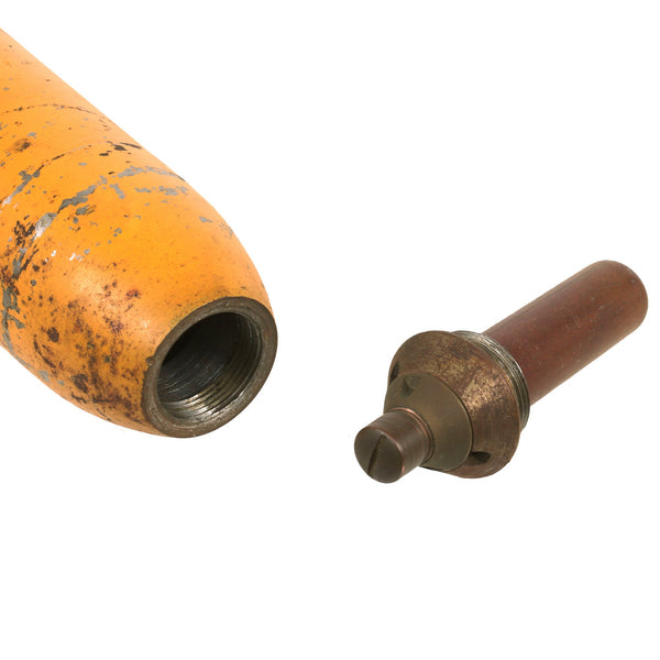 Original U.S. WWII 75mm M2-M6 Artillery Round Projectile & Casing with ...