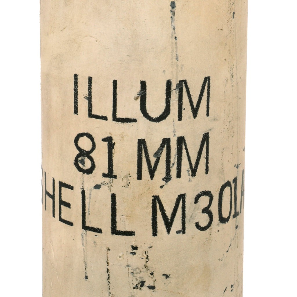 Original U.S. Vietnam War INERT 81mm Mortar M301A3 Illumination Round ...