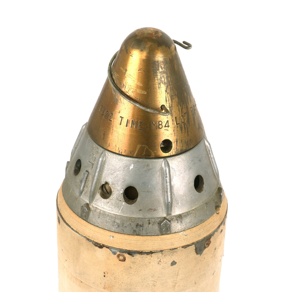 Original U.S. Vietnam War INERT 81mm Mortar M301A3 Illumination Round ...