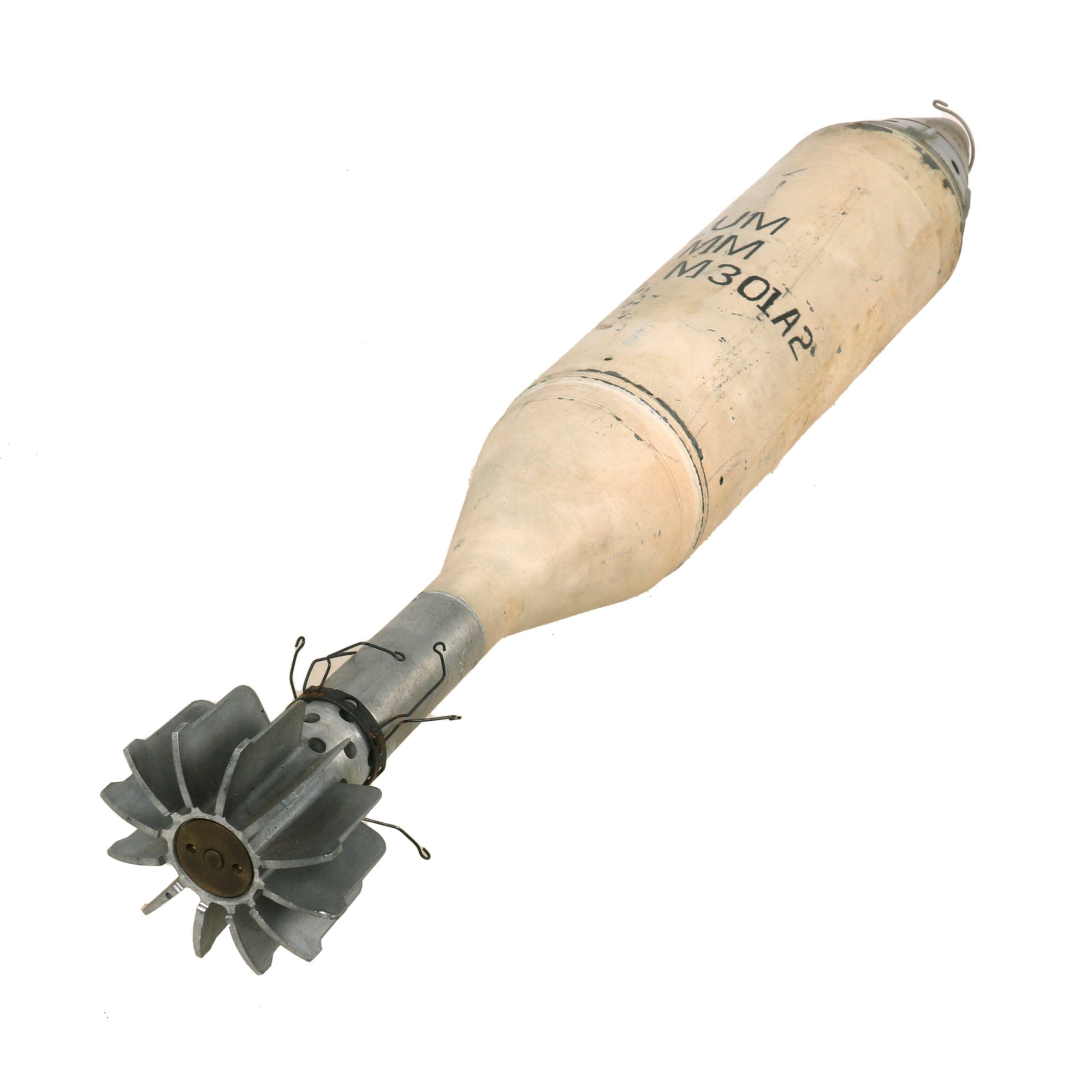 Original U.S. Vietnam War INERT 81mm Mortar M301A3 Illumination Round ...