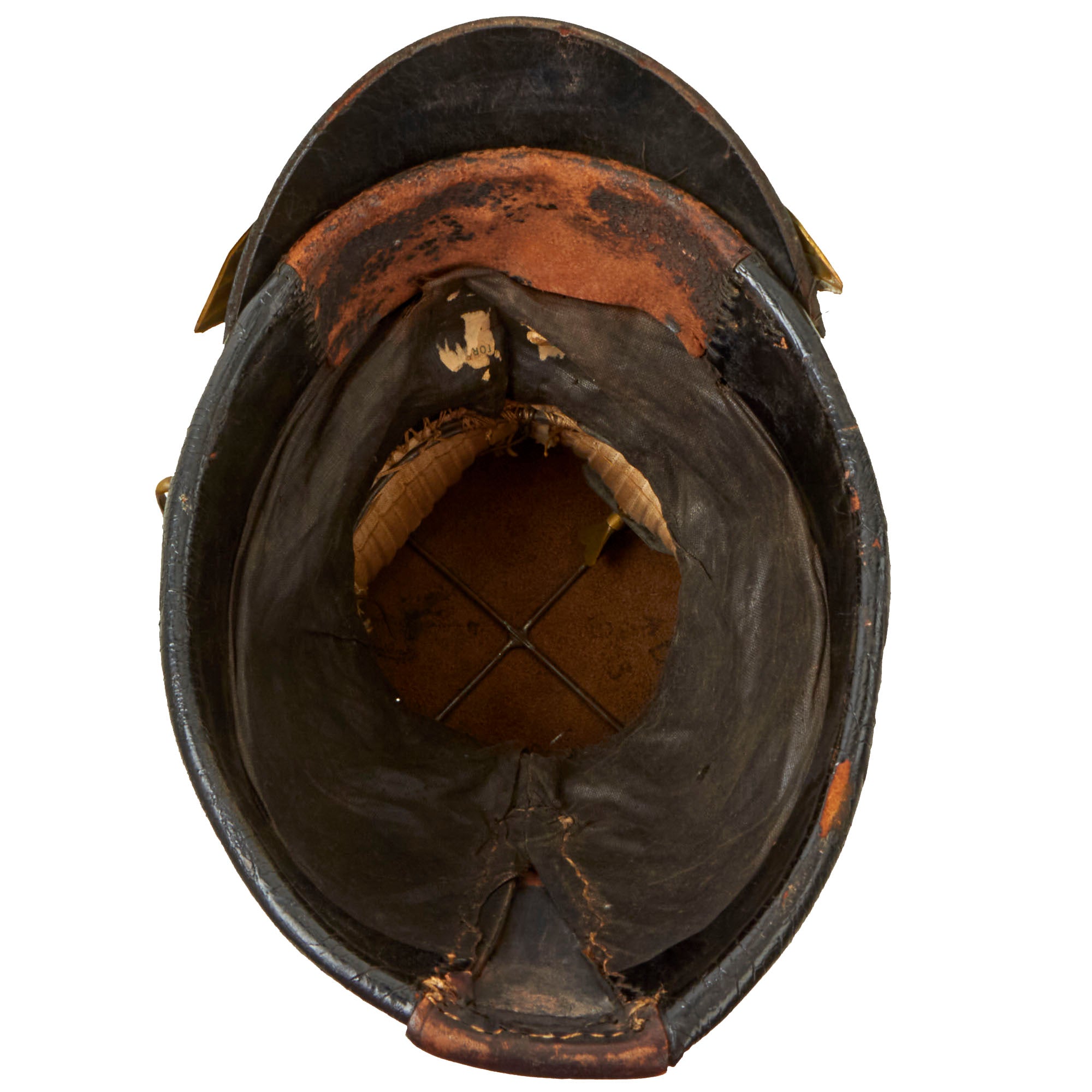 Original British Victorian Era 17th Lancers Other Ranks Chapka Helmet ...