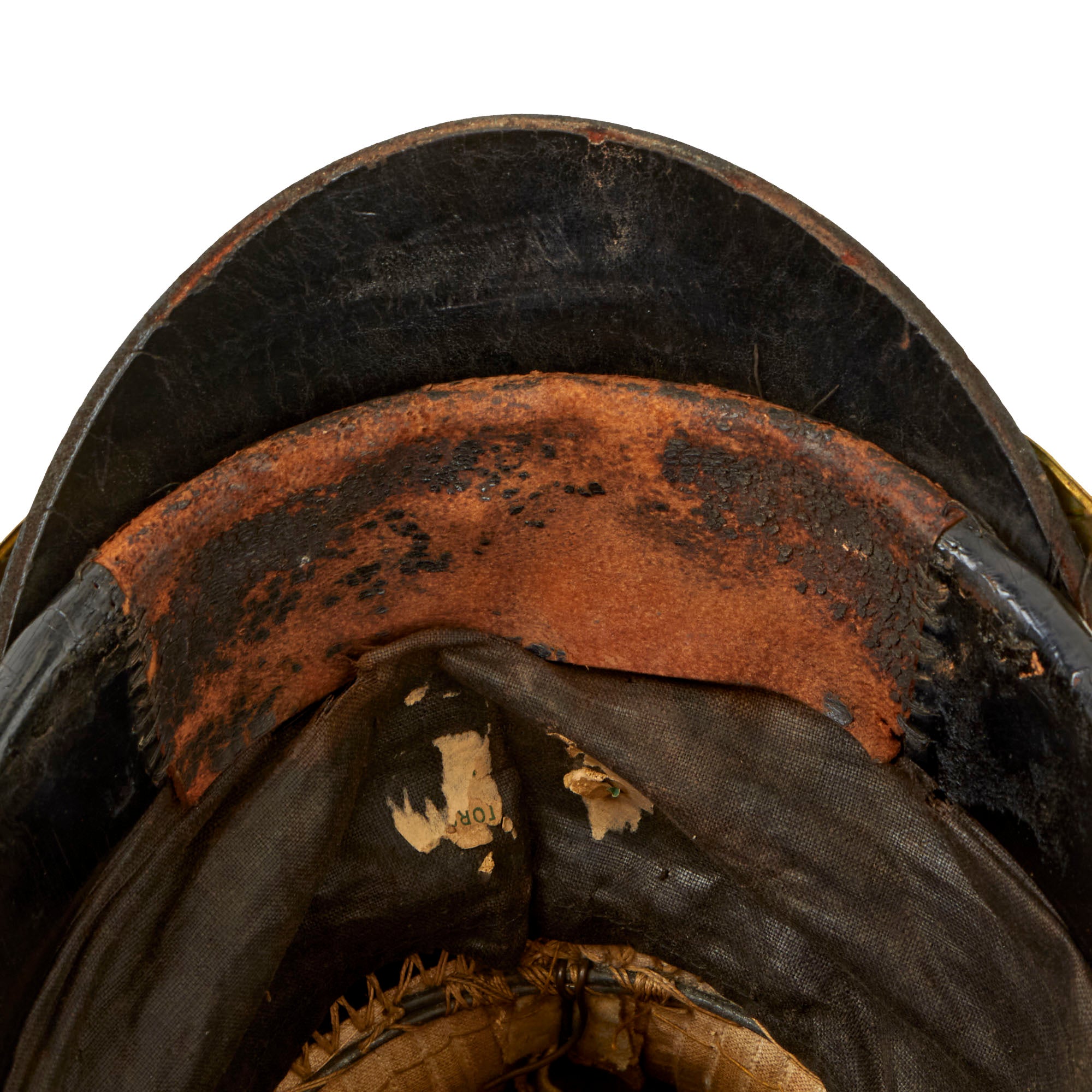 Original British Victorian Era 17th Lancers Other Ranks Chapka Helmet ...