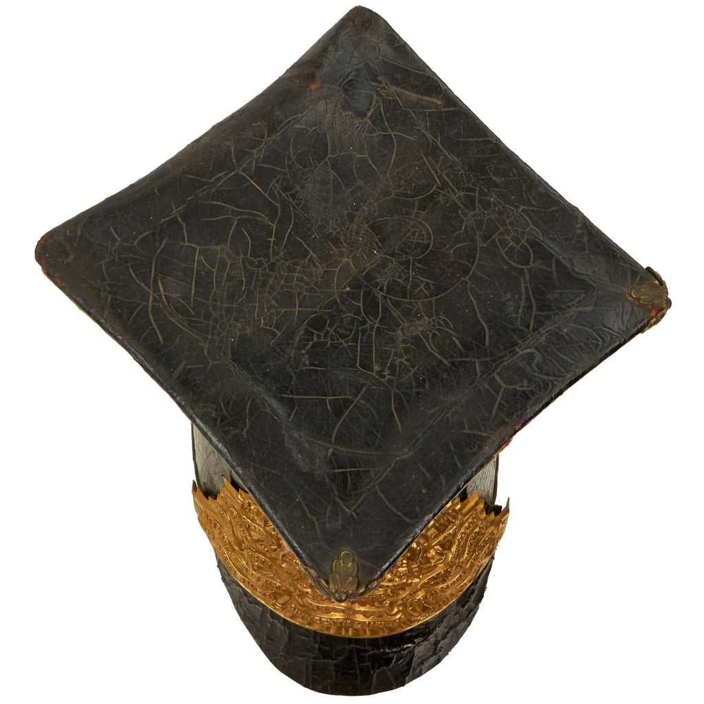 Original British Victorian Era 16th Lancers Other Ranks Chapka Helmet ...