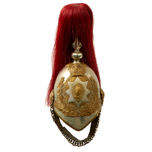 Original British Victorian Era Household Cavalry Lifeguard Parade Helm ...