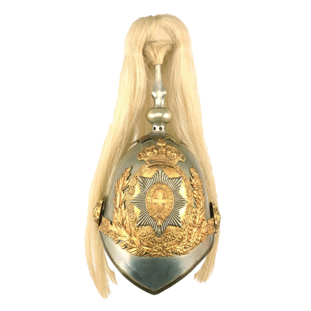 Original British Victorian Era Household Cavalry Lifeguard Parade Helm ...