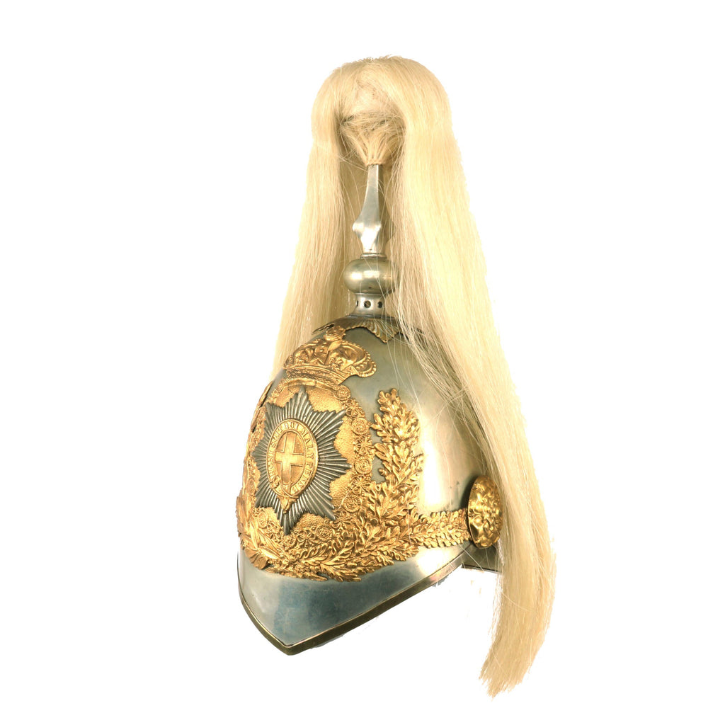 Original British Victorian Era Household Cavalry Lifeguard Parade Helm ...