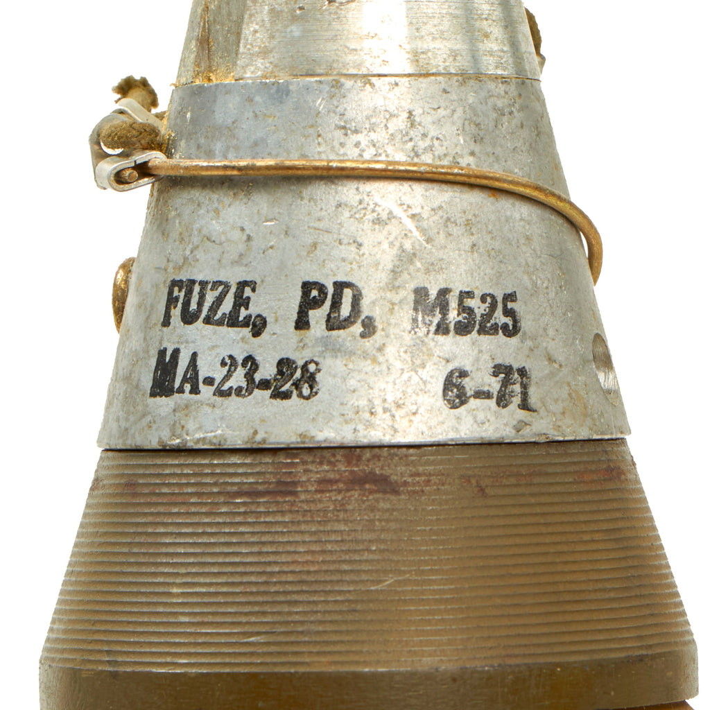 Original U.S. Vietnam War 60mm HE M49A3 Mortar Round With 1971-Dated F ...
