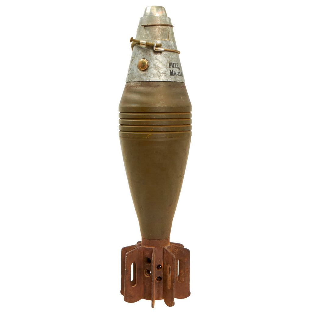 Original U.S. Vietnam War 60mm HE M49A3 Mortar Round With 1971-Dated F ...