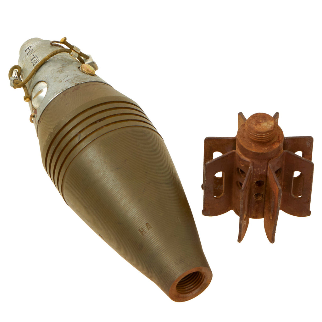 Original U.S. Vietnam War 60mm HE M49A3 Mortar Round With 1971-Dated F ...