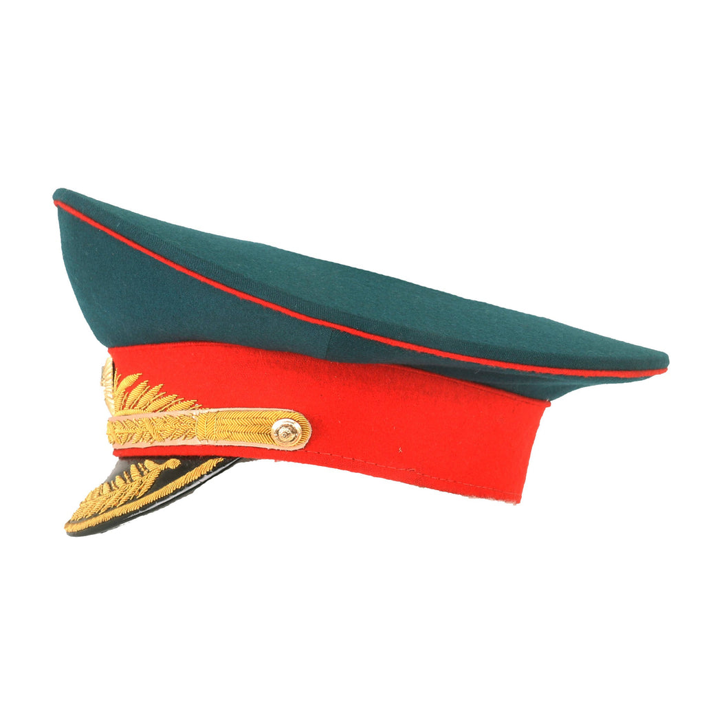 Original Soviet Russian Cold War Infantry General's Peaked Visor Hat ...