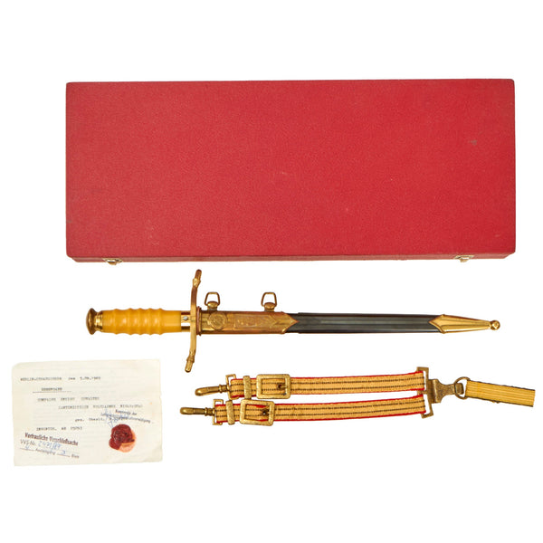 Original Cold War Era East German DDR General Officer’s Dagger Set Wit ...