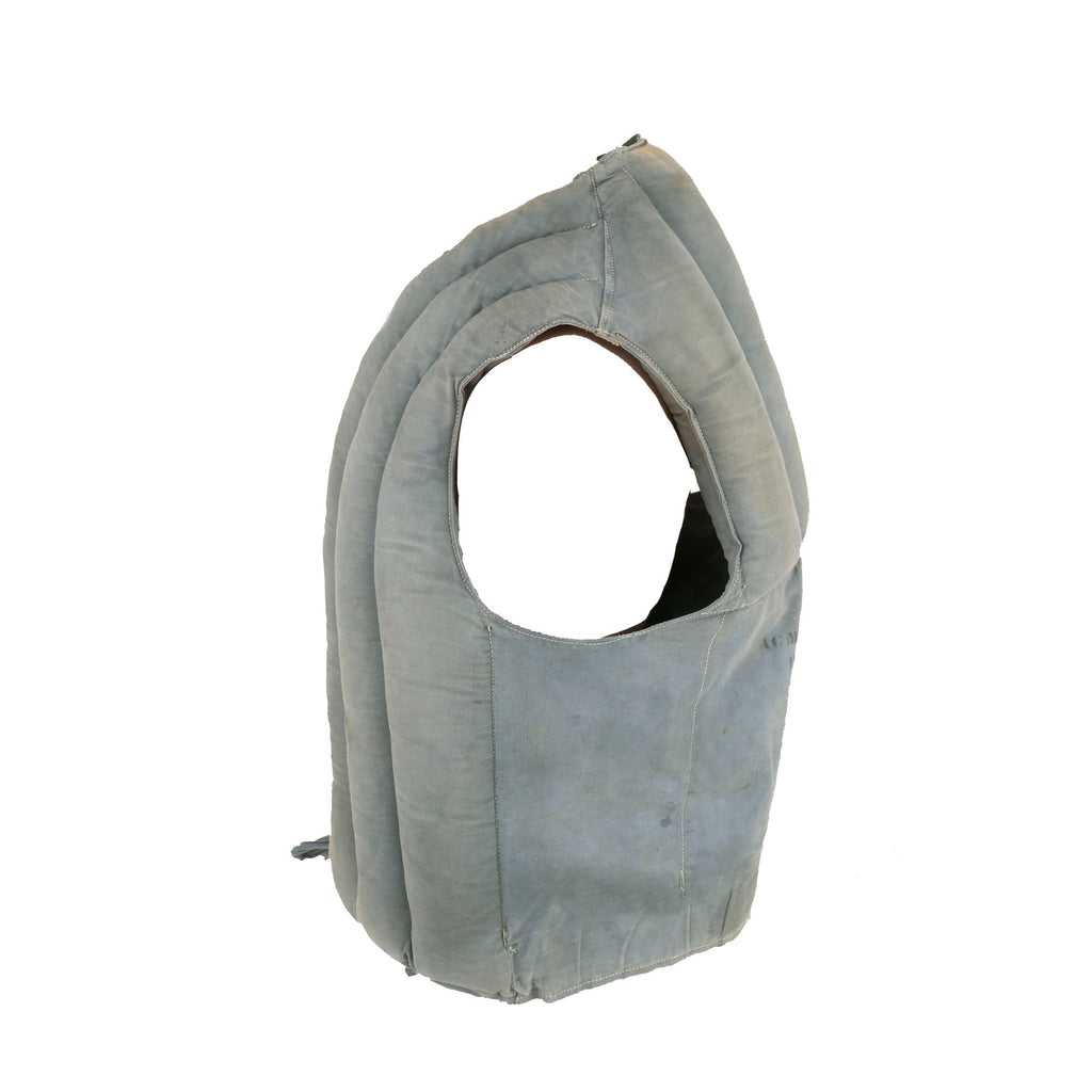 Original U.S. WWII 1942 Dated Coast Guard Kapok Life Preserver Vest by ...