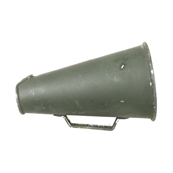 Original British Canadian WWII Bullhorn Megaphone by MTS - Dated 1940 ...