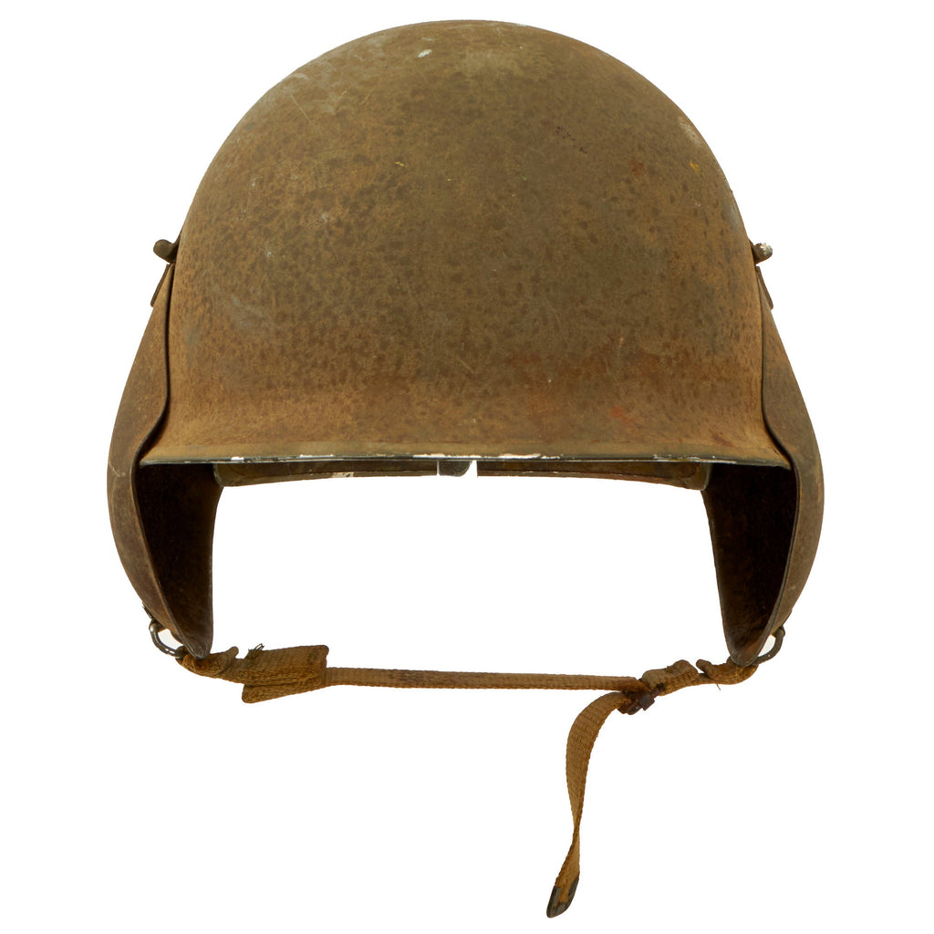 Original U.S. WWII USAAF Bomber Crew M3 Steel FLAK Helmet ...
