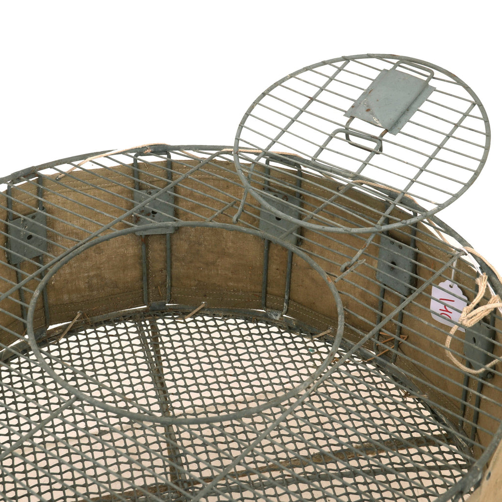 Original U.S. WWII Airborne Parachute Pigeon Cage Drop Cage Basket ...
