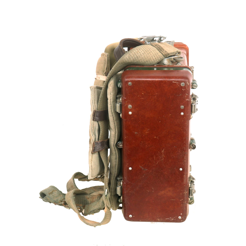 Original Soviet Cold War Russian R-105 Backpack Field Radio with Heads ...