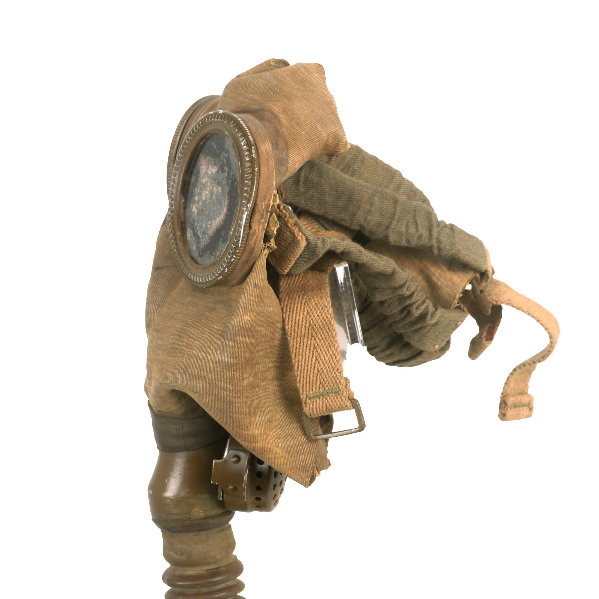 Original Japanese WWII Rare Type 99 Gas Mask With Intact Hose, Filter ...