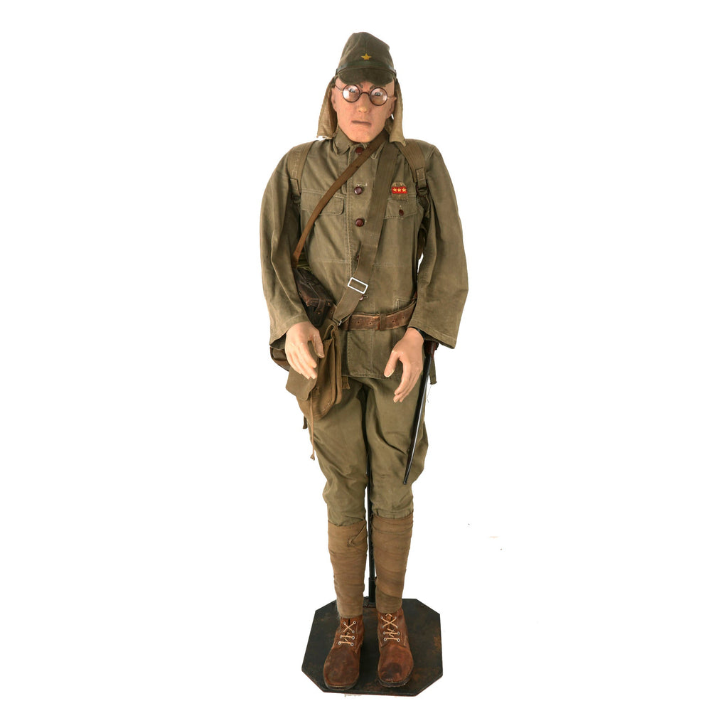 Original Japanese WWII IJA Enlisted Man Tropical Uniform with Custom F ...