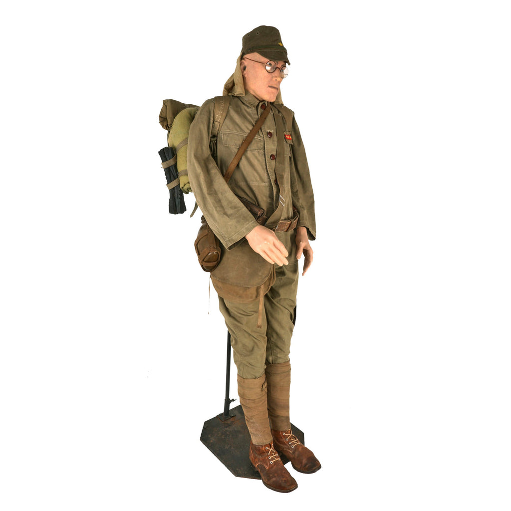 Original Japanese WWII IJA Enlisted Man Tropical Uniform with Custom F ...