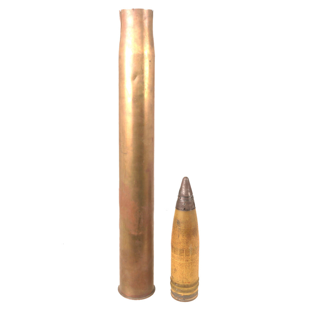 Original German WWII FlaK 41 8.8cm High Explosive Inert Shell with Rar ...