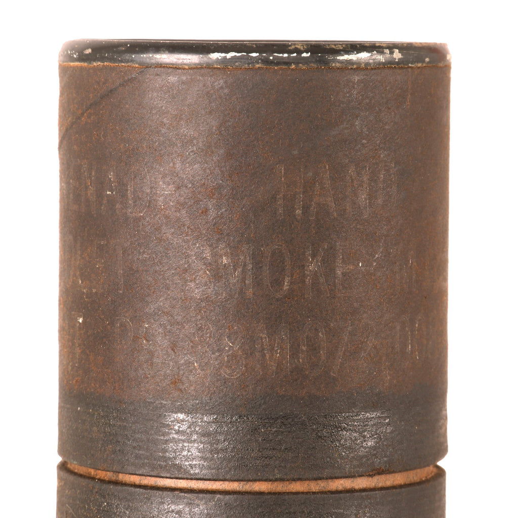 Original U.S. Desert Storm Era Inert Violet M18 Smoke Grenade With Fuz ...