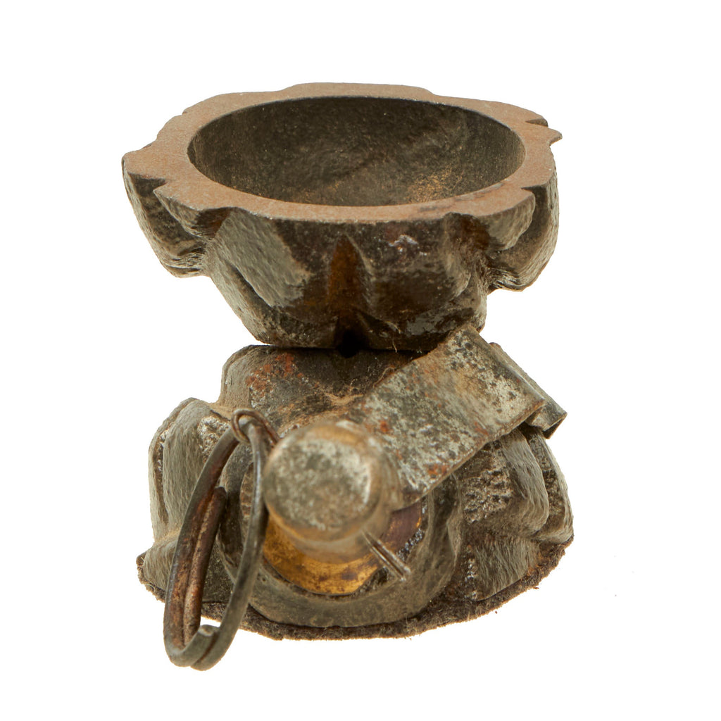 Original WWII Soviet Russian Inert Cut F1 Hand Fragmentation Grenade T ...