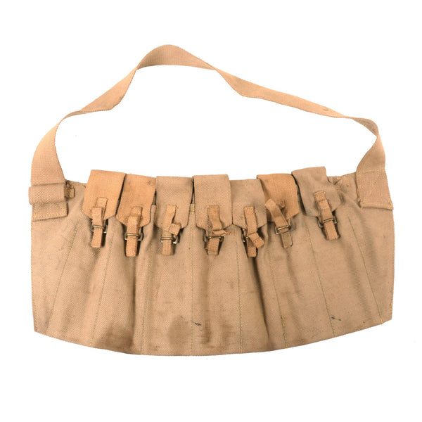 British P-1903 Leather Five Pocket Bandolier, P1903, Pattern 1903 ...