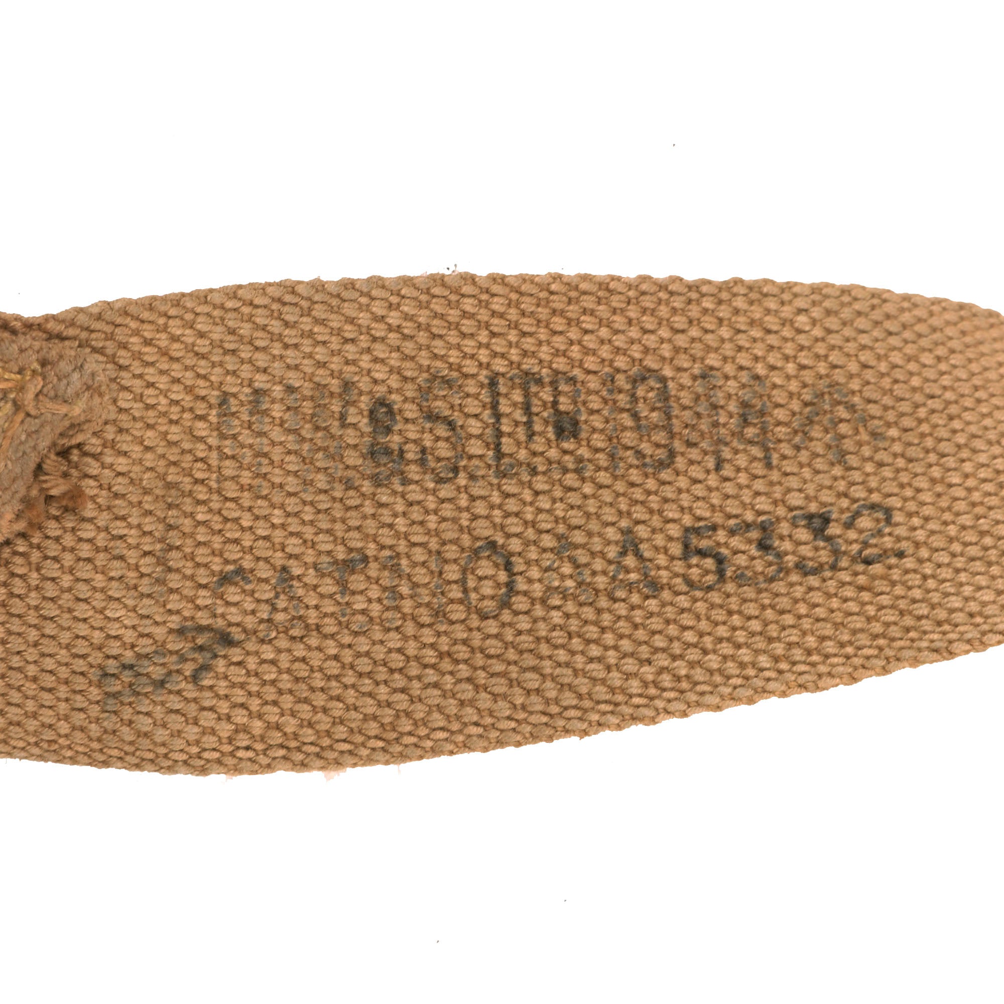 British P-1903 Leather Five Pocket Bandolier, P1903, Pattern 1903 ...