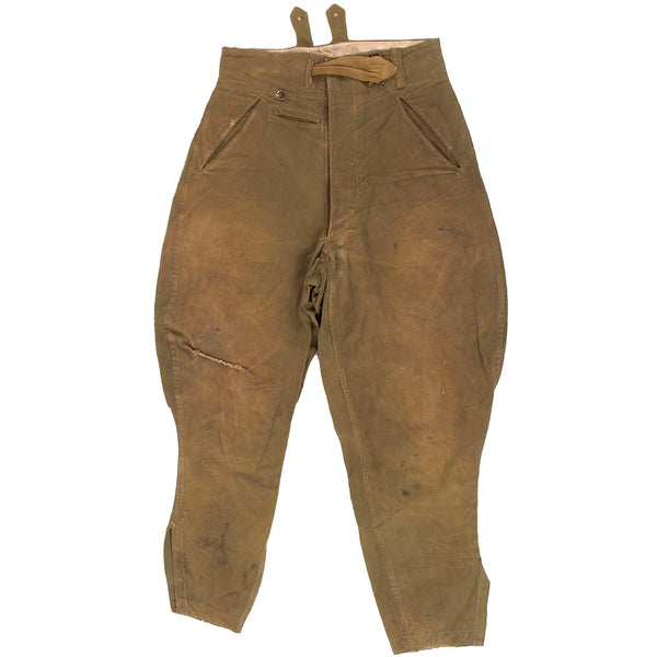 Original German WWII Heer Army Afrika Korps DAK Tropical Uniform Breec ...