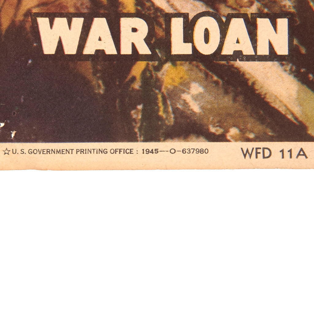 Original U.S. WWII 7th War Loan Propaganda Poster - Iwo Jima “Now All ...