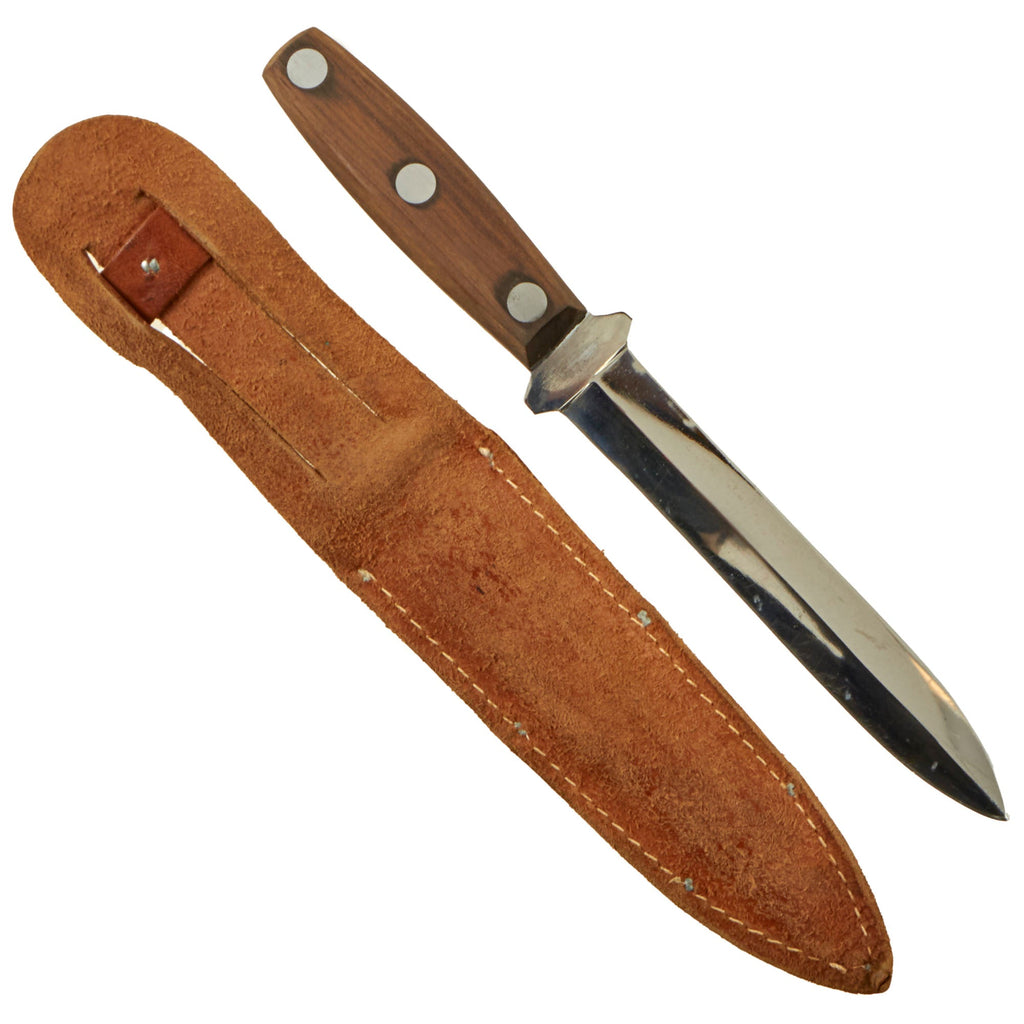 Original U.S. WWII Case "Pig Sticker" Wood Handle Fighting Knife with ...