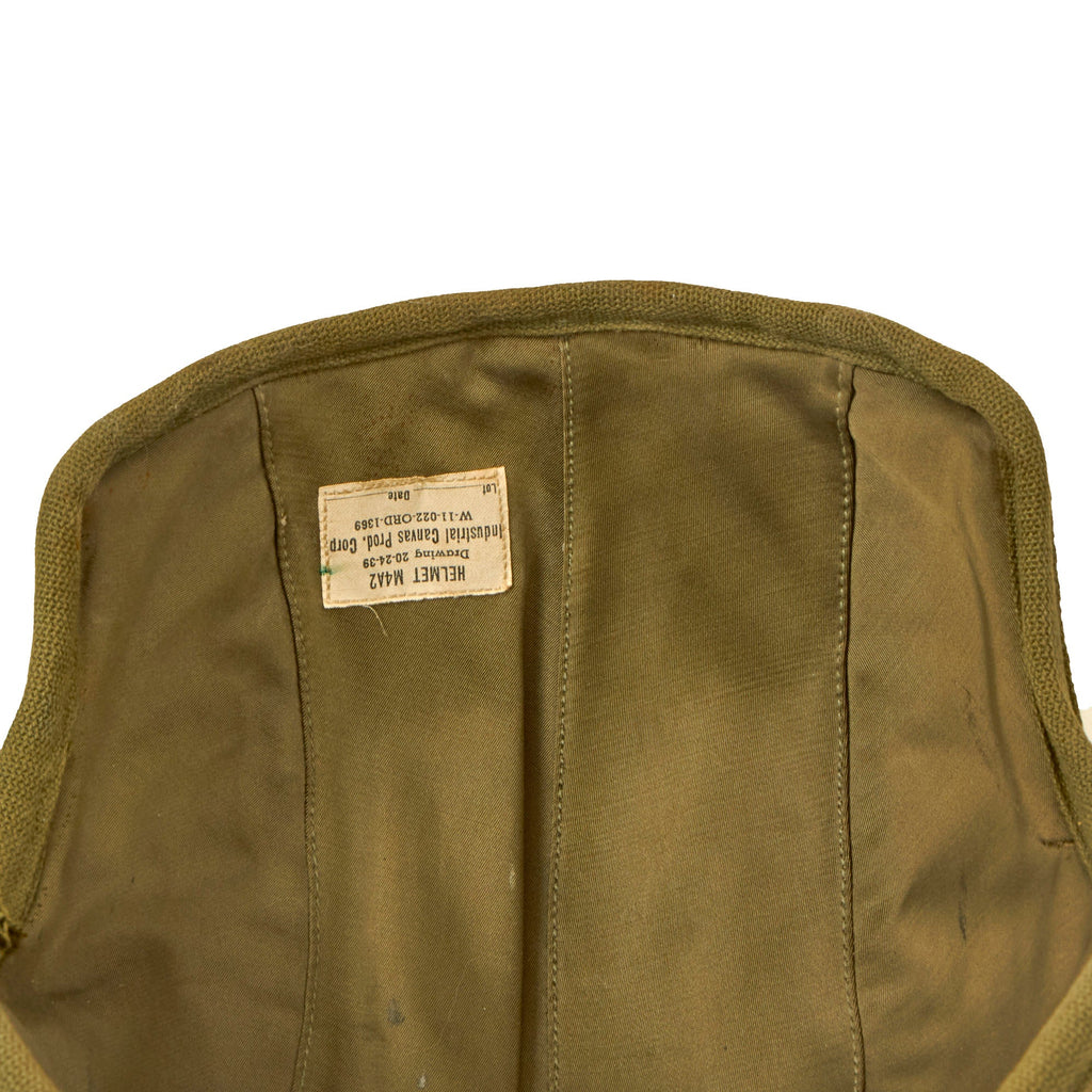 Original U.S. WWII USAAF Bomber Crew M4A2 Flak Helmet - Complete ...