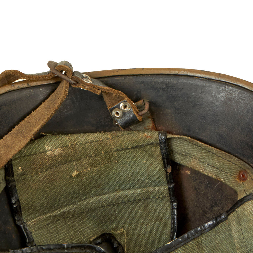 Original Netherlands WWII Dutch M34 Steel Helmet With Original Paint ...