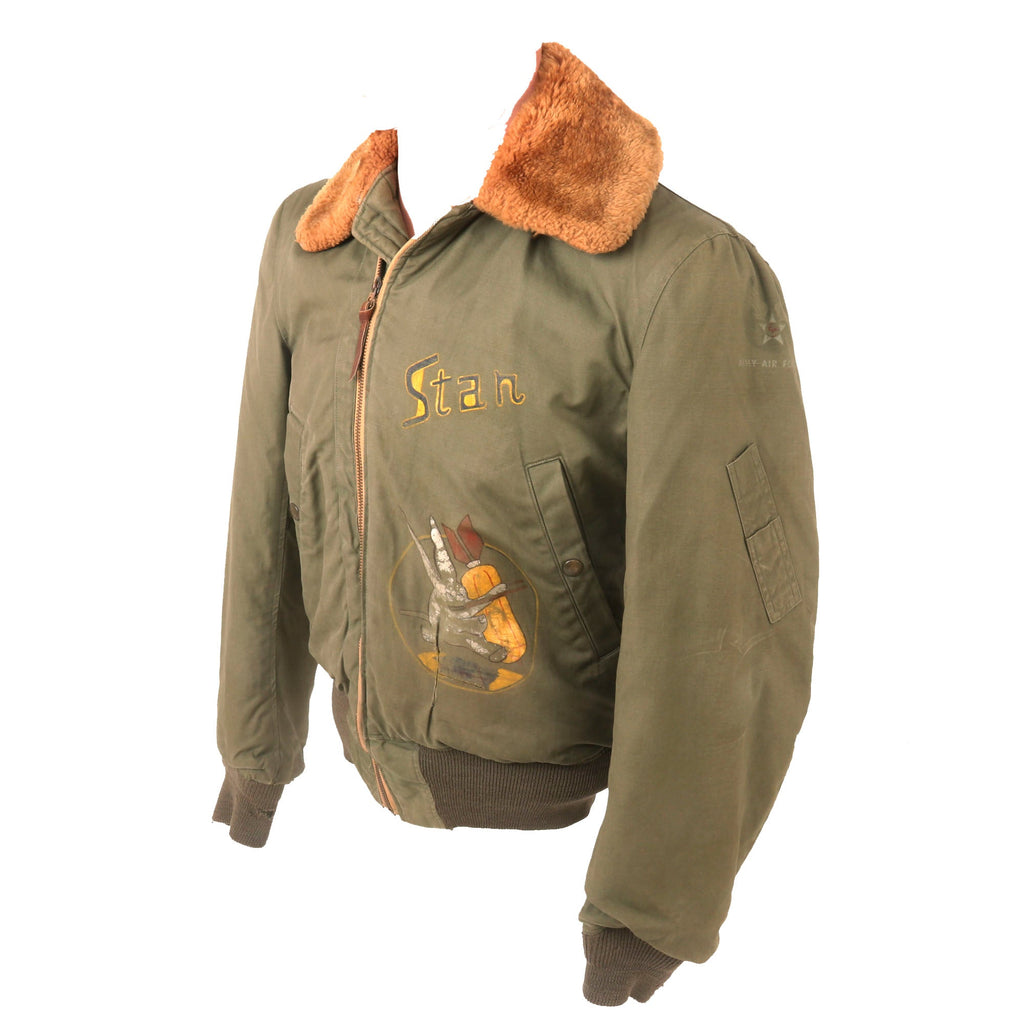 Original U.S. WWII 398th Bomb Squadron 20th Air Force Painted B-15 Fli ...