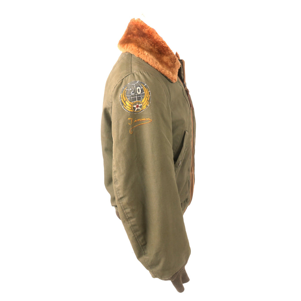 Original U.S. WWII 398th Bomb Squadron 20th Air Force Painted B-15 Fli ...