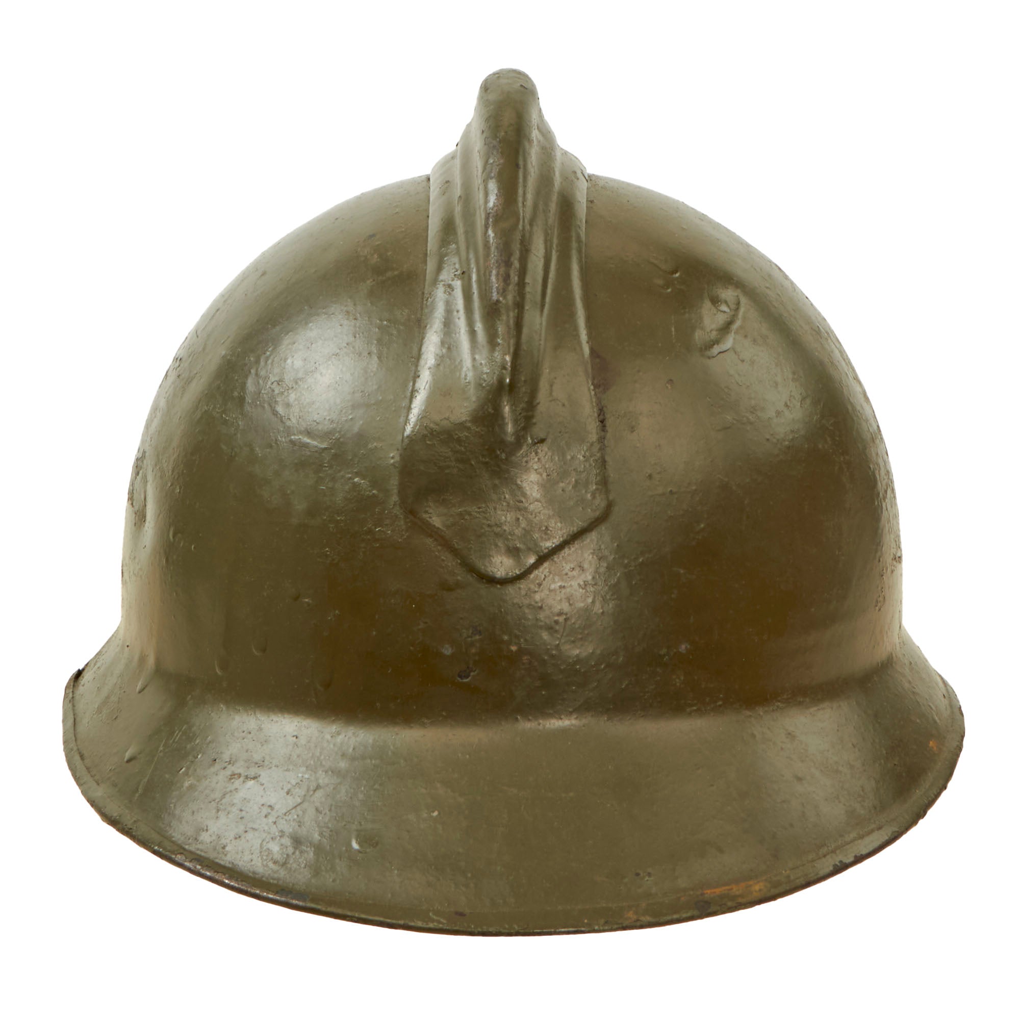 Original Italian WWI / 1920s “Lippmann Model” Adrian Helmet with 4th F ...