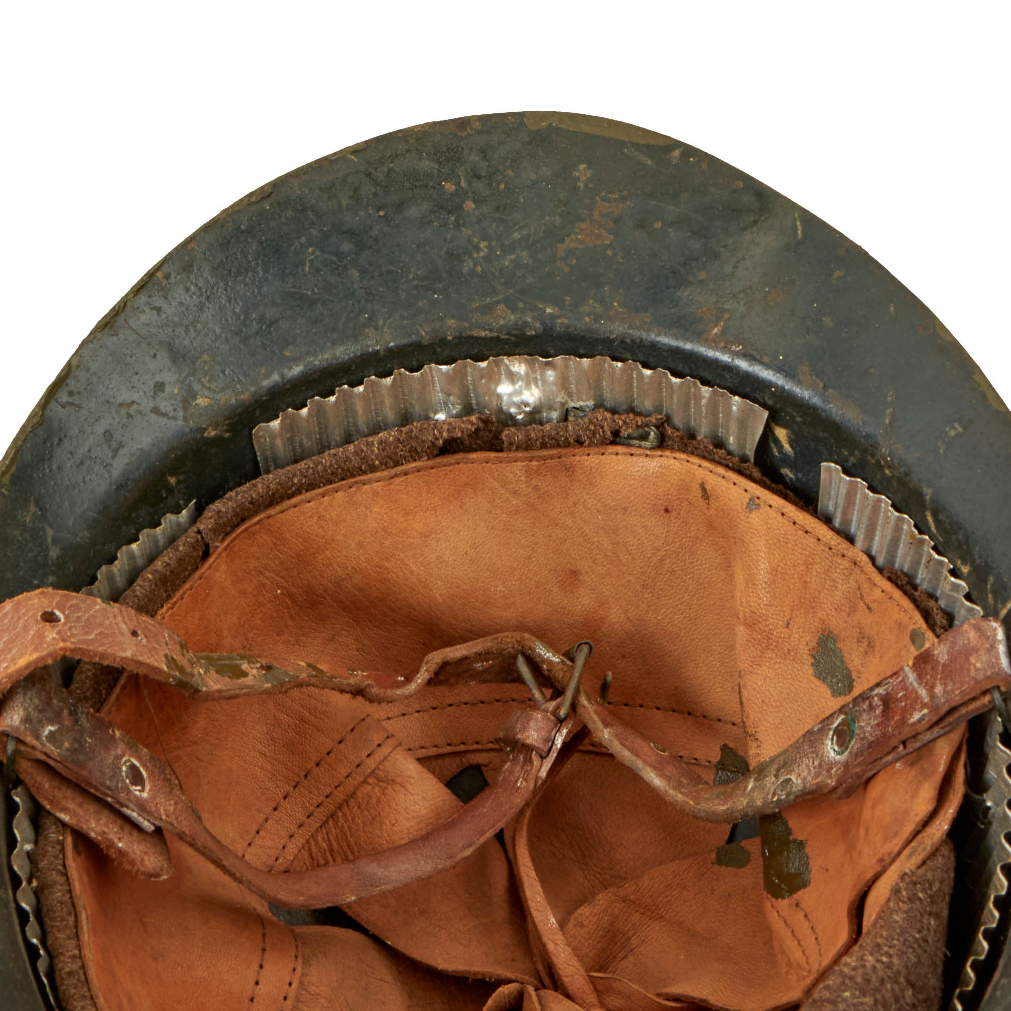 Original Italian WWI / 1920s “Lippmann Model” Adrian Helmet with 4th F ...