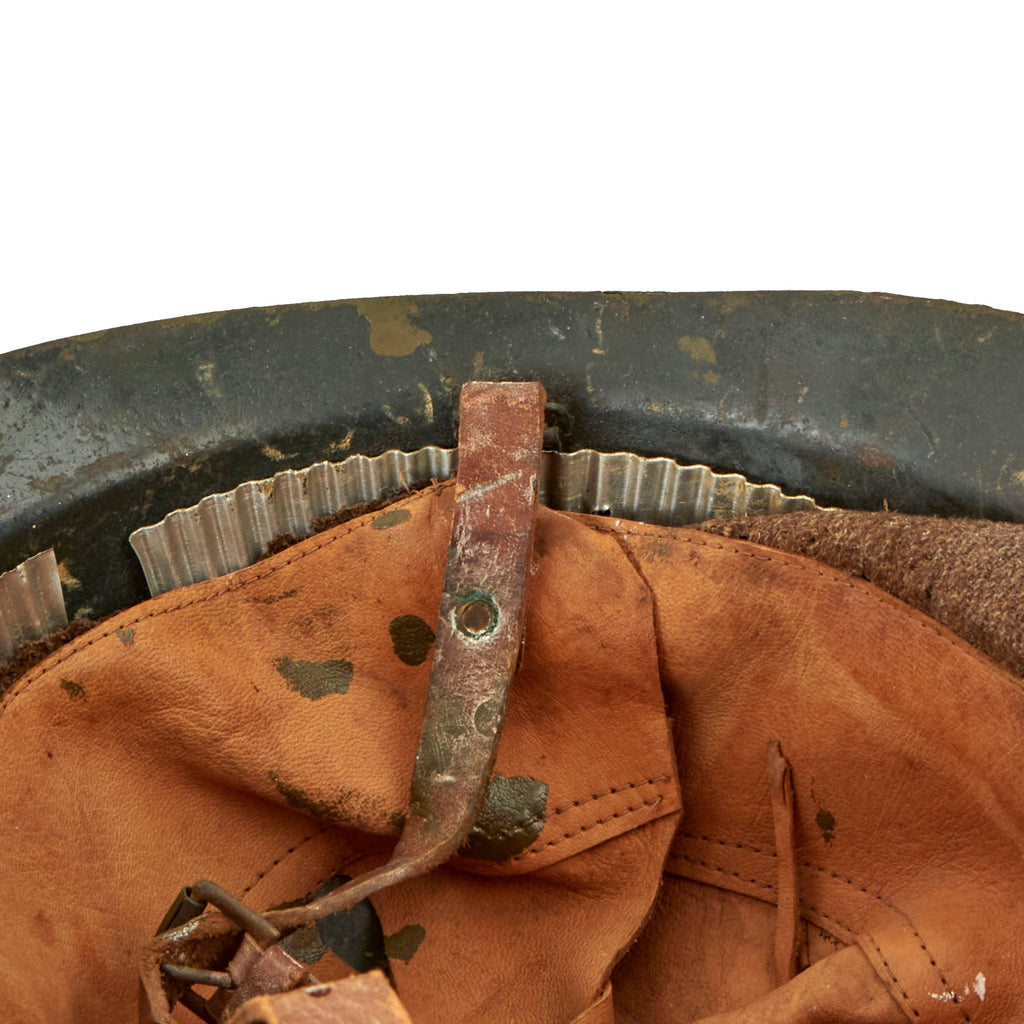 Original Italian WWI / 1920s “Lippmann Model” Adrian Helmet with 4th F ...