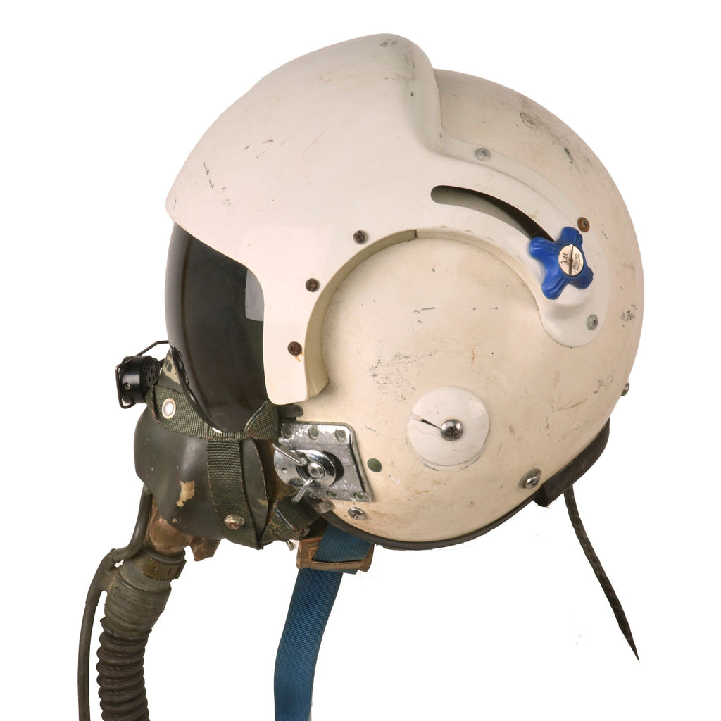 Original U.S. Vietnam War USN Pilot APH-6A Flight Helmet with Oxygen ...