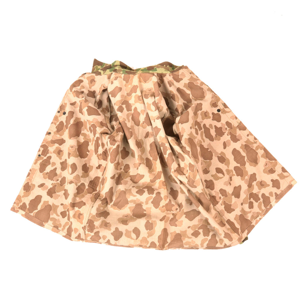 Original U.S. WWII USMC P44 Frogskin Reversible Camouflage HBT Shirt ...