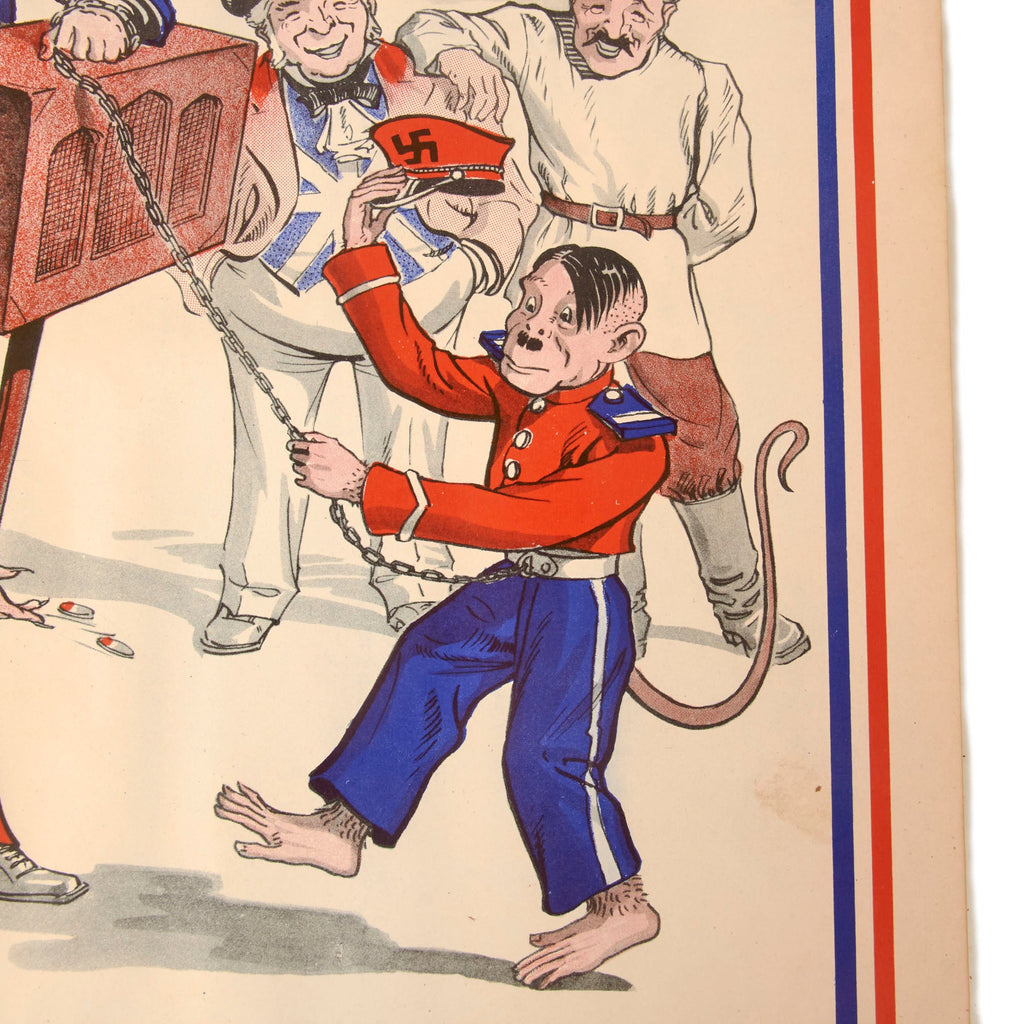 Original U.S. WWII Government Printing Office “We’ve Made A Monkey Out ...