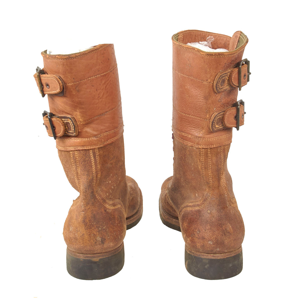 Original U.S. WWII M1943 Double Buckle Combat Service Boots with Stamp ...