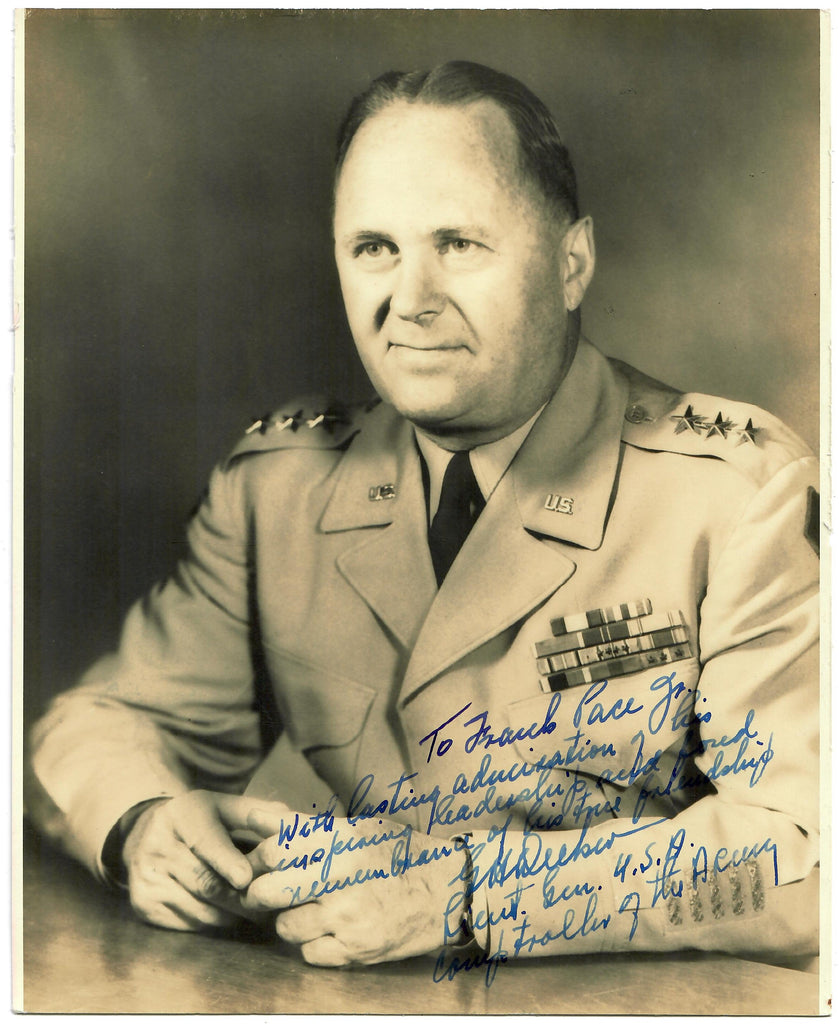 Original U.S. WWII Autograph Lot with Enola Gay Pilot Paul Tibbets and ...