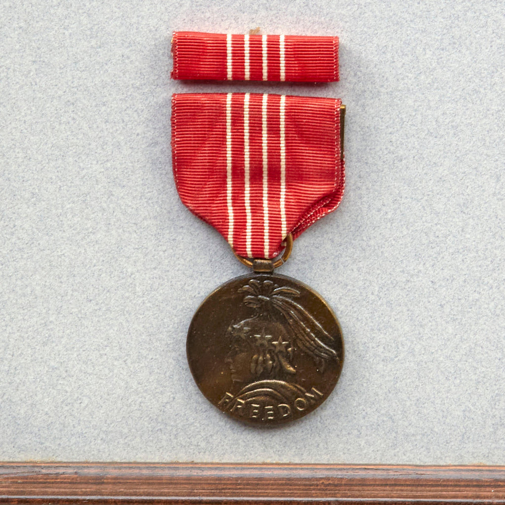 Original U.S. WWII Framed Medal of Freedom of George Tweed - Inspirati ...