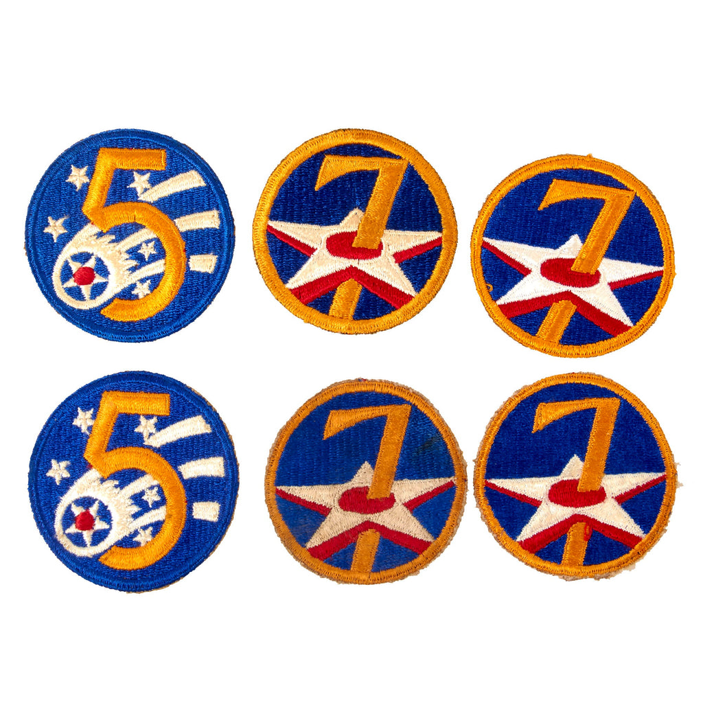 Original U.S. WWII AAF Army Air Forces Patch Lot with Great Variation ...