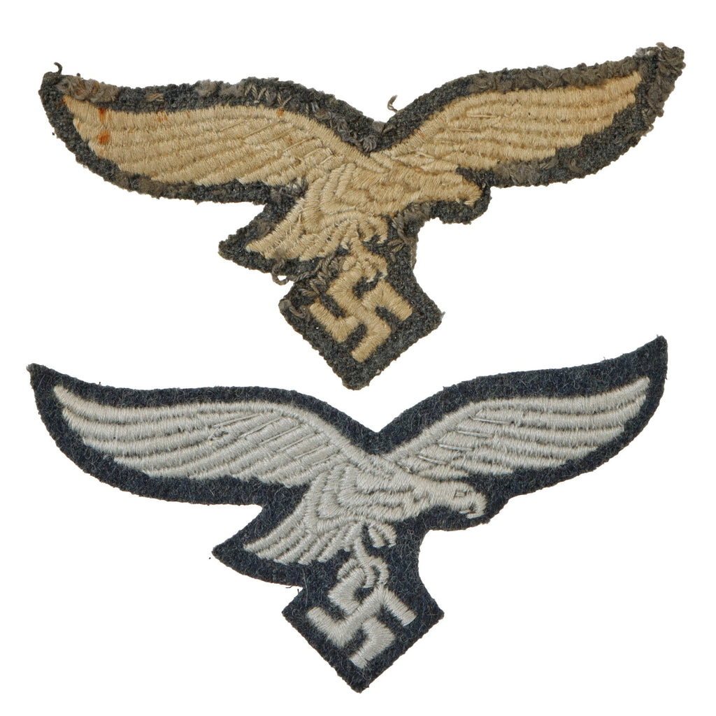 Original German WWII Luftwaffe Air Force Embroidered Insignia and Awar ...