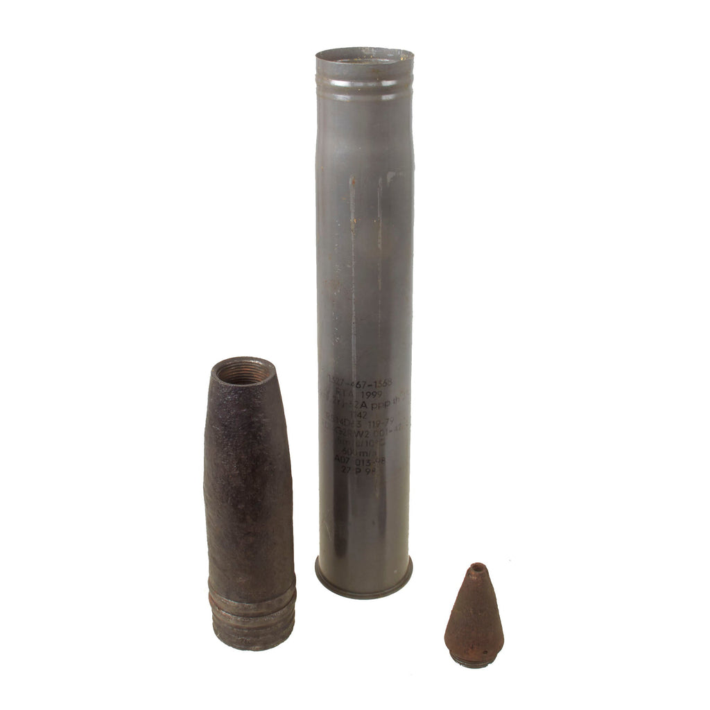 Original German WWII 8.8cm Flak 18 Shell with Projectile as Used in Ti ...