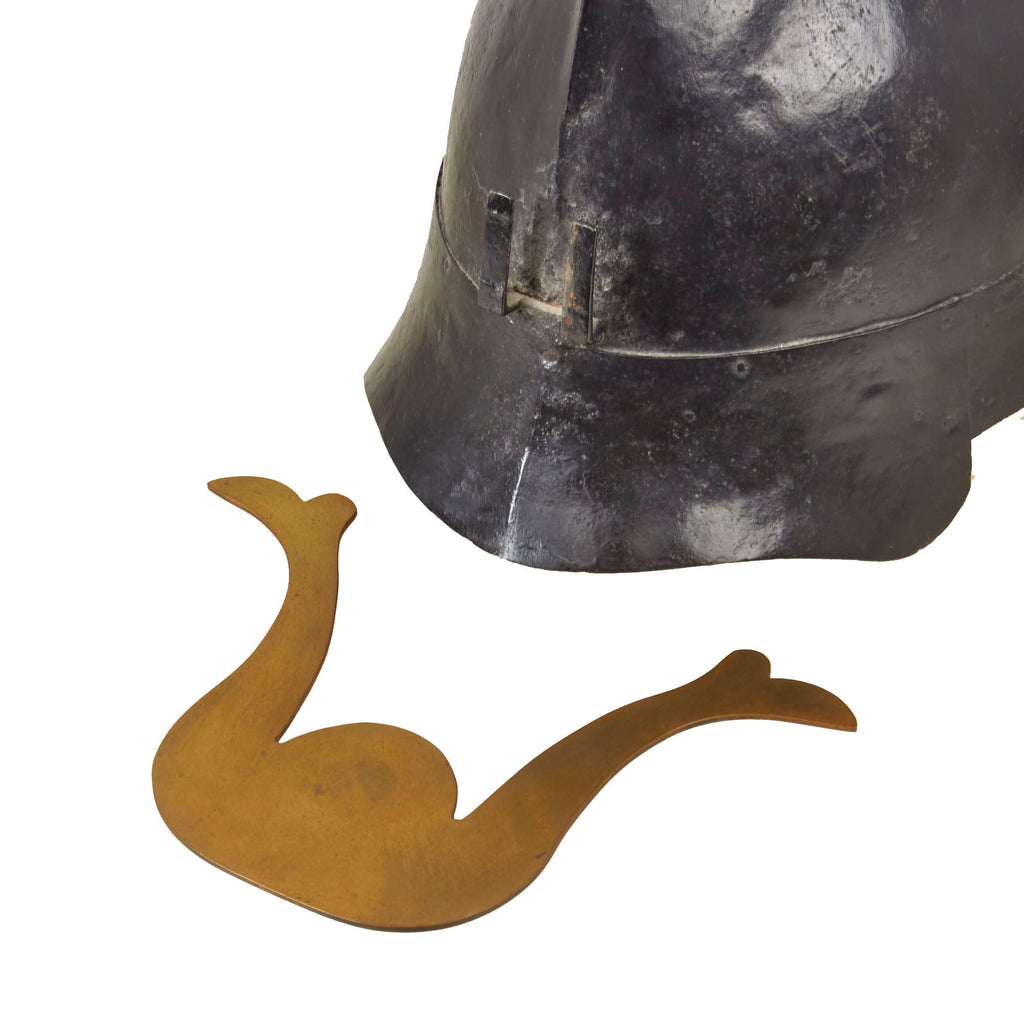 Original Japanese Edo Period Eboshi Kabuto Samurai Helmet with Maeda & – International Military ...