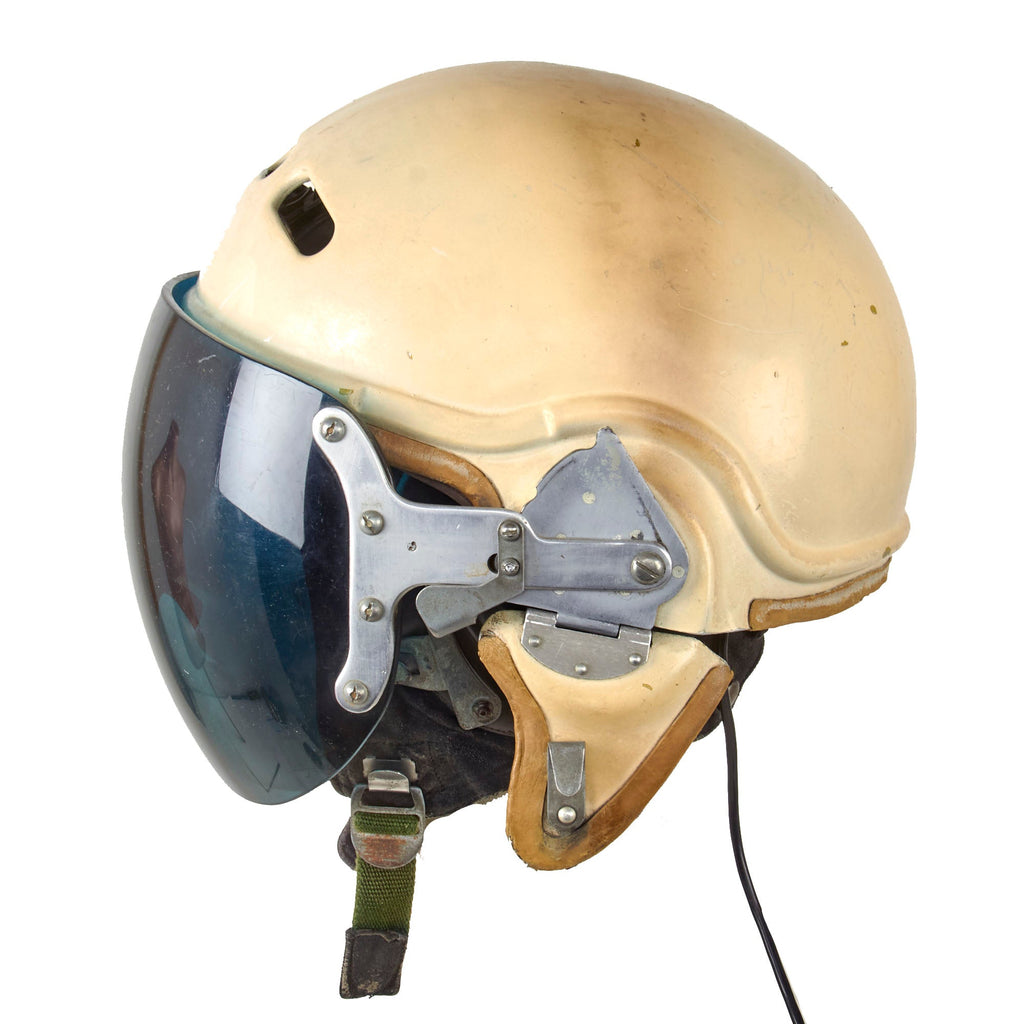Original Soviet Cold War Soviet Air Forces MiG Jet Pilot ZSh-3 Helmet ...