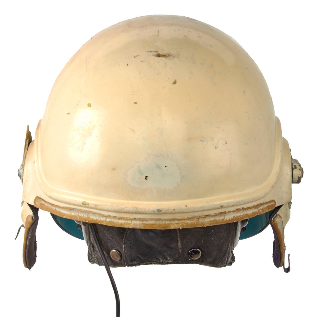 Original Soviet Cold War Soviet Air Forces MiG Jet Pilot ZSh-3 Helmet ...